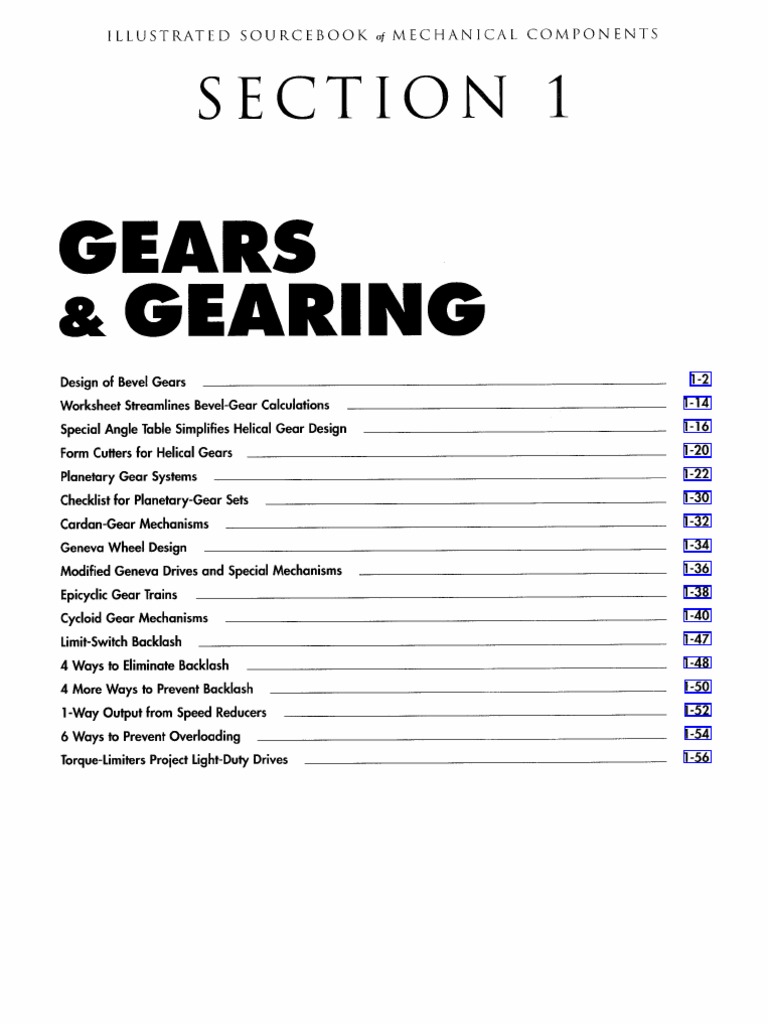 01 | PDF | Gear | Mechanics