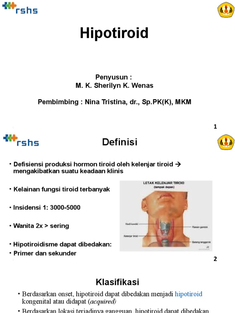 Hipotiroid - Sheril | PDF