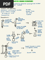 CHM 420 Experiment 6: Acids and Bases | PDF | Chemistry | Titration
