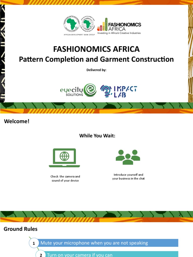 Pattern Completion and Garment Construction | PDF | Sewing | Seam (Sewing)