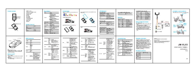 Manual Concox JM VL03 | PDF