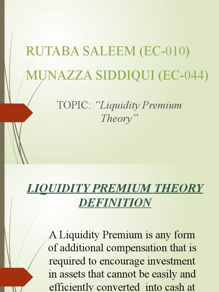 The Term Structure of Interest Rate | PDF | Market Liquidity | Yield Curve
