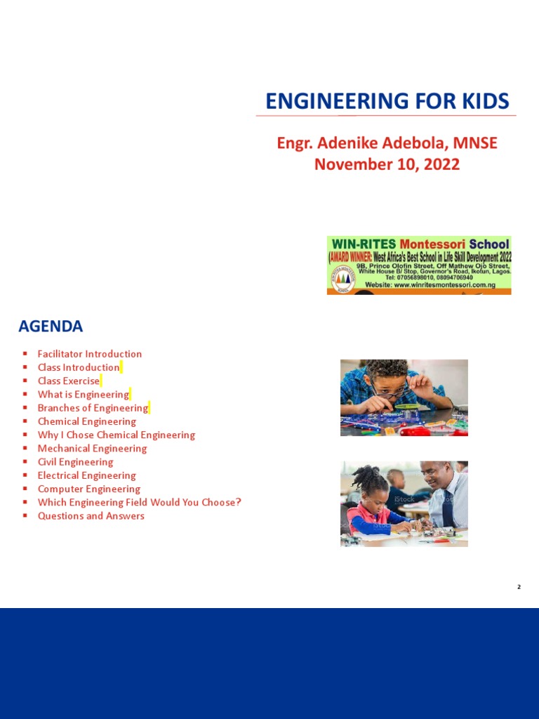 Engineering For Kids | PDF | Engineering | Mechanical Engineering