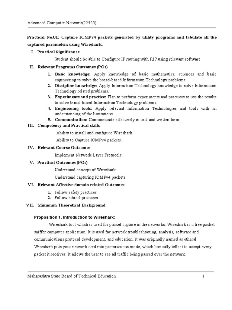 Acn Lab Manul | PDF | Routing | I Pv6