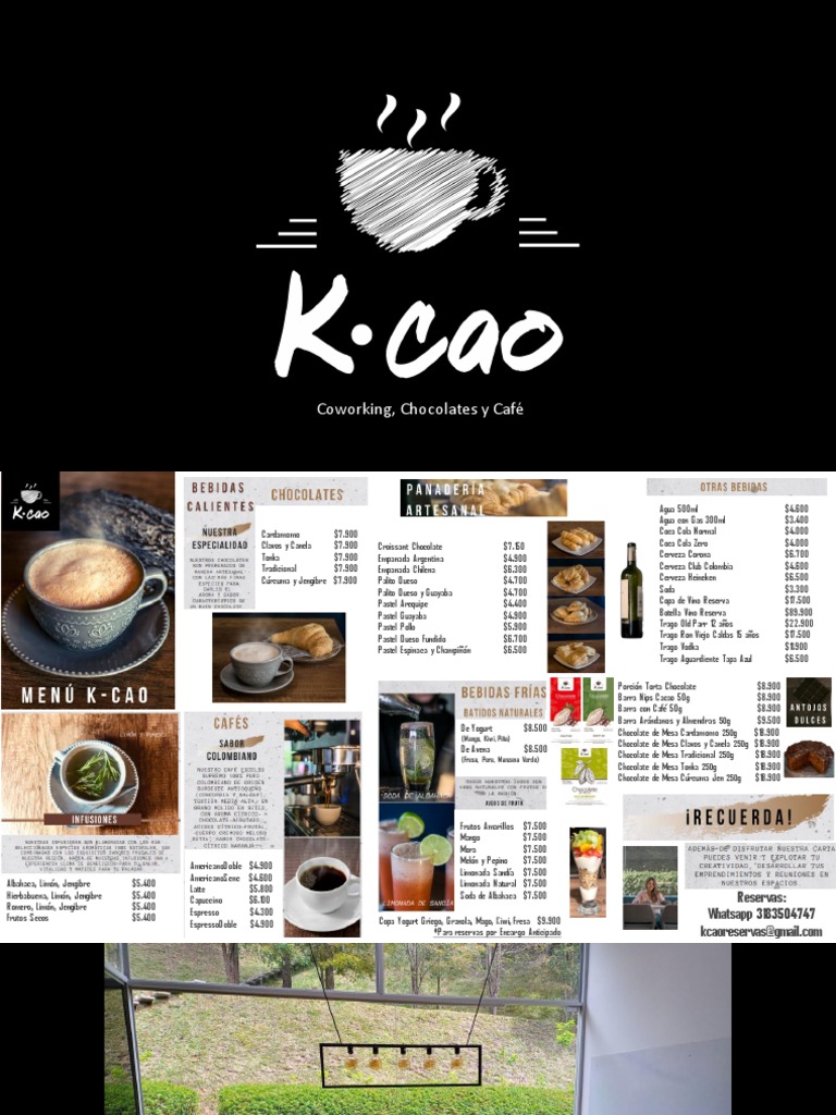 Carta Kcao 2do Semestre 2022 | PDF | Cocina occidental | Comida ...