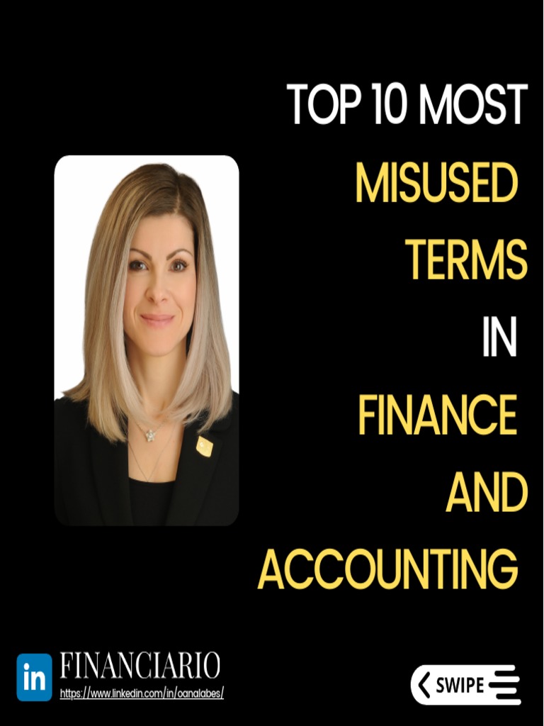 Top 10 Misused Terms in Finance and Accounting 1669060127 | PDF ...