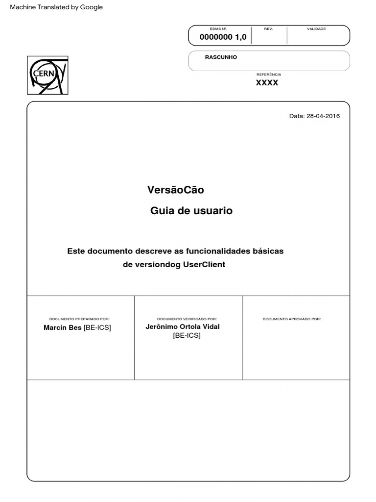 Versiondog UserGuide (1) - Port | PDF | Modelo cliente – Servidor | Servidor (informática)