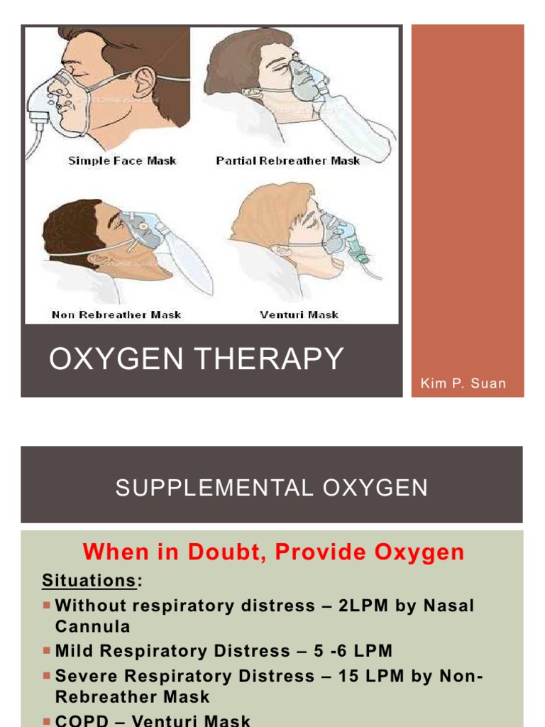 A Comprehensive Guide to Oxygen Therapy: Selecting the Appropriate ...