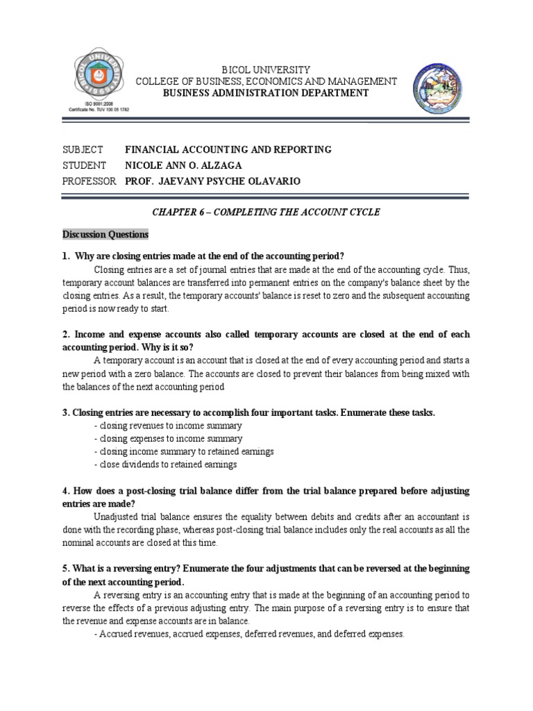 Chapter 6 | PDF | Debits And Credits | Business Economics