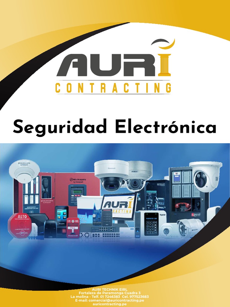 Catalogo General Seguridad Electronica | PDF | Circuito cerrado de televisión | Computación en ...