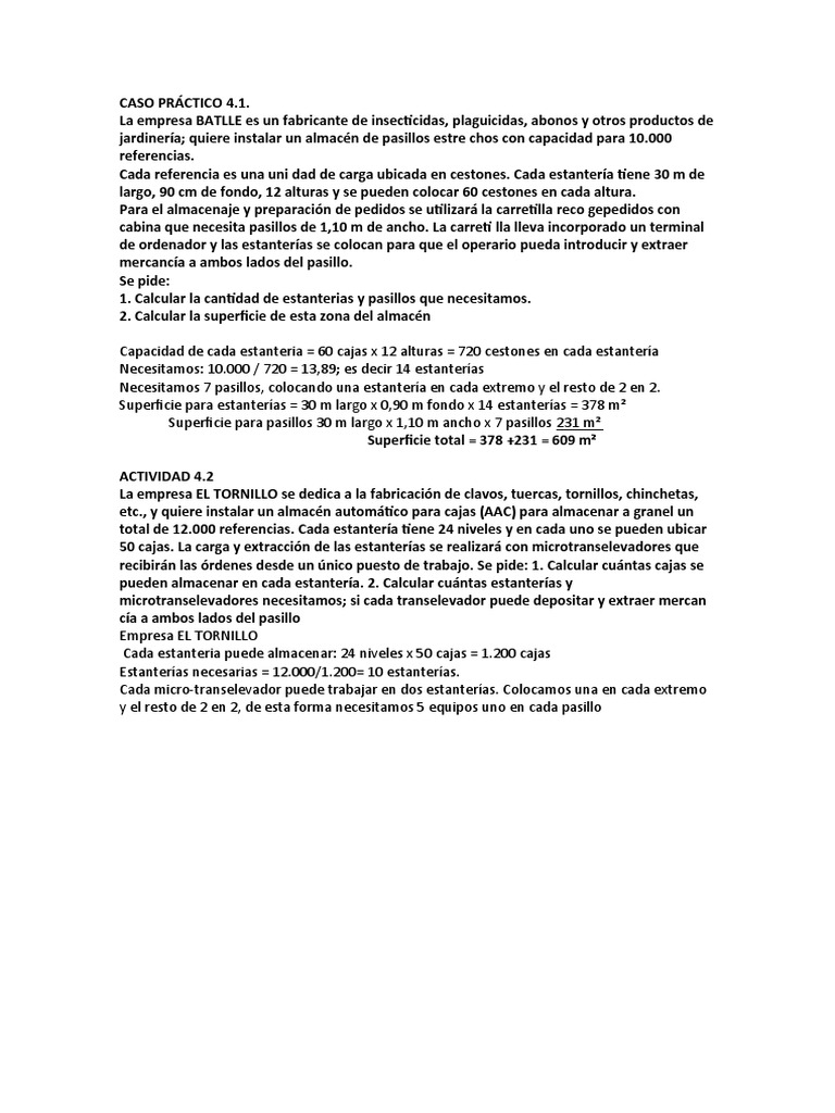 Actividade Tema 4 Logistica Pdf