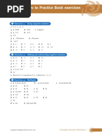 Cambridge Year 7 Math Learner Book Answers | PDF