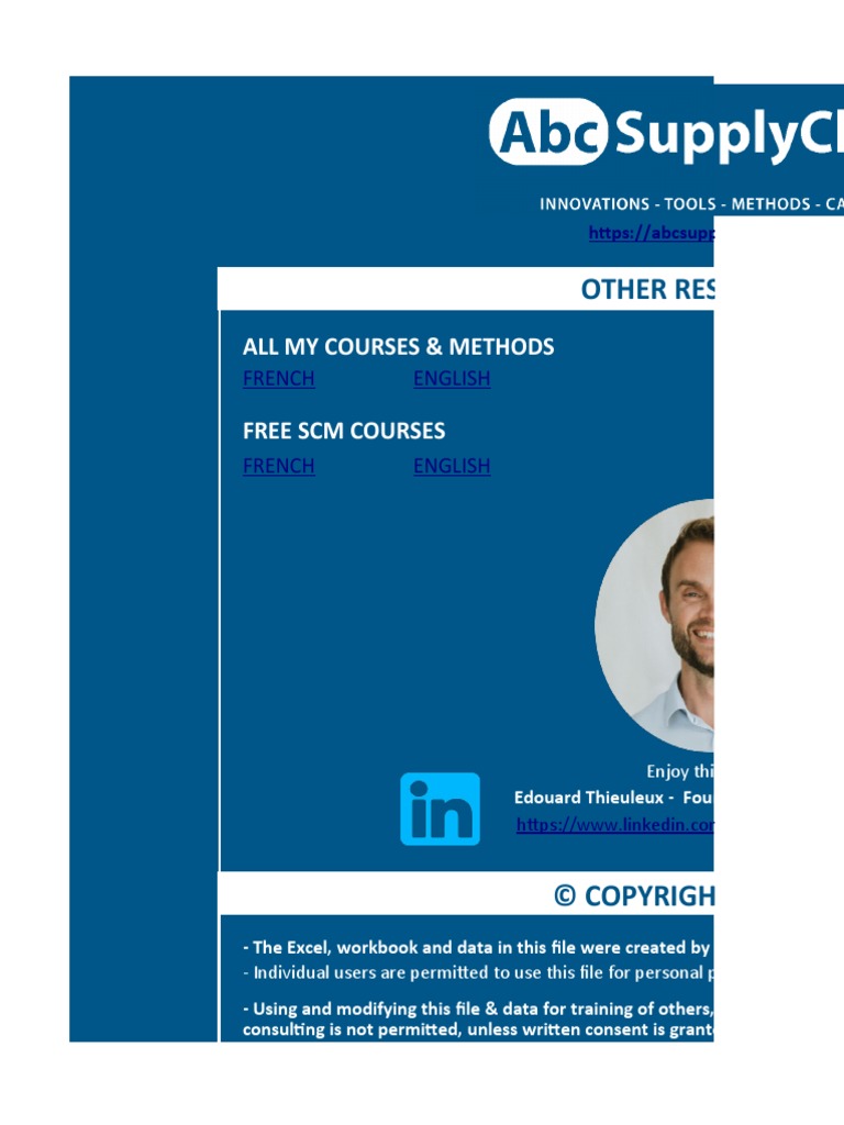 Classification ABC XYZ Abcsupplychain | PDF | Computer File | Software