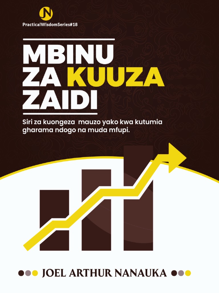 Mbinu Za Kuuza Zaidi Ebook by Joel Arthur Nanauka - 221205 - 223146 | PDF