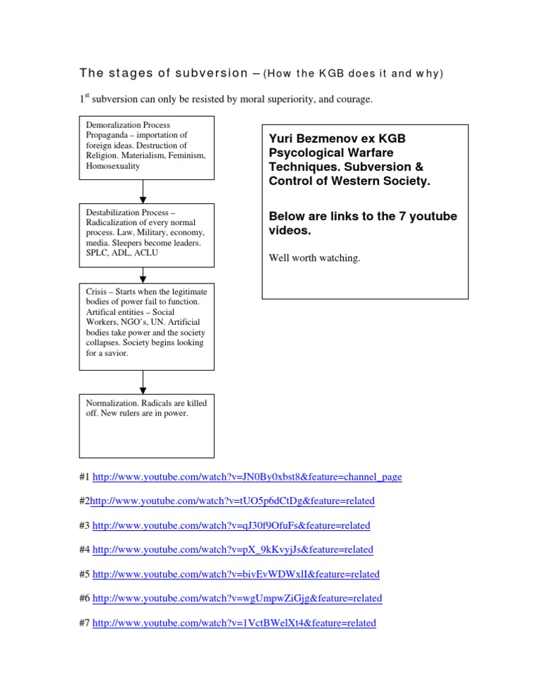 Stages of Subversion | PDF | Social Science