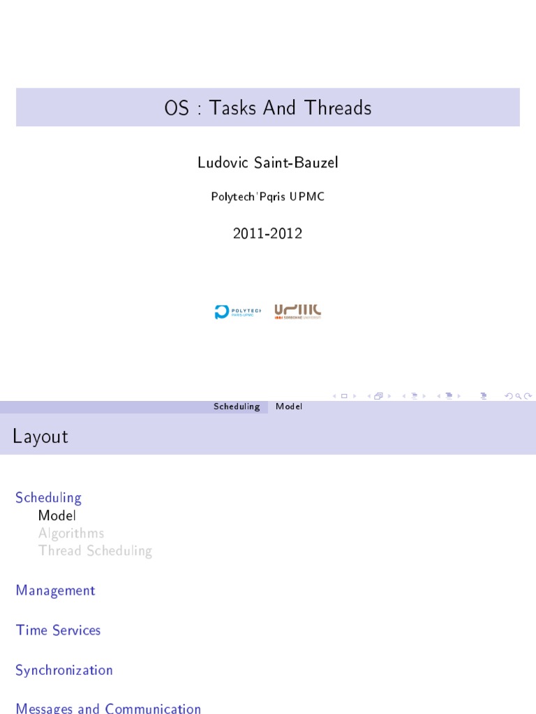 Tasks and Threads | Download Free PDF | Scheduling (Computing) | Thread (Computing)