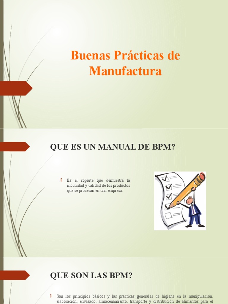 BPM | PDF | Alimentos | Tratamiento de aguas residuales