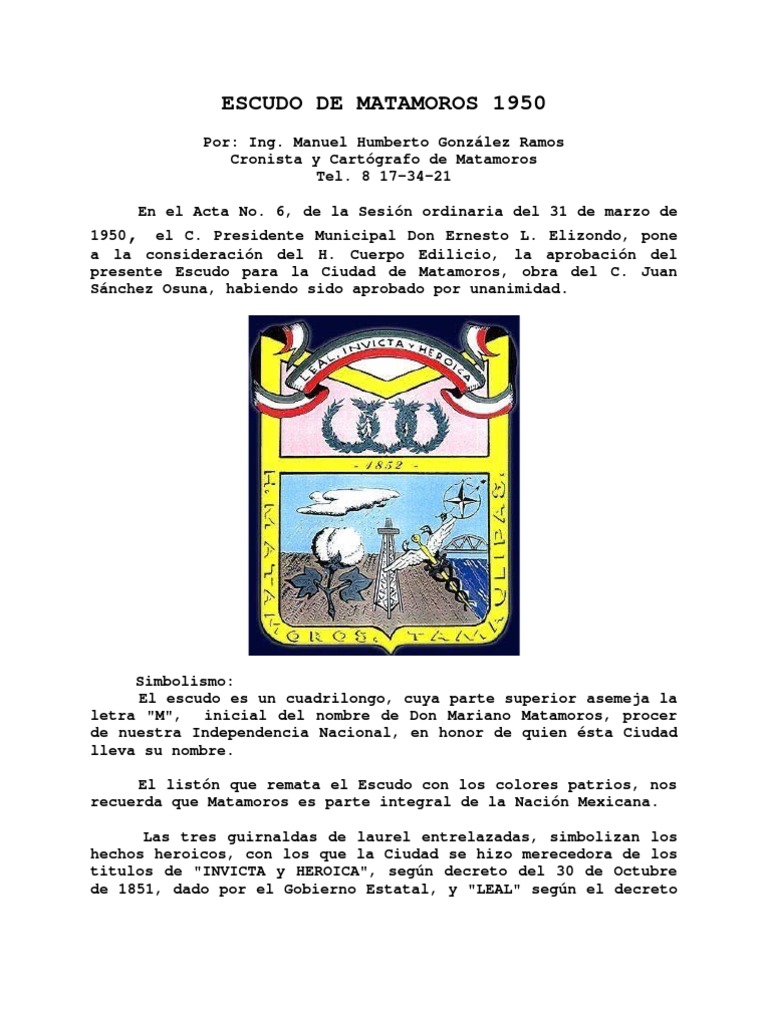 Significado del Escudo de Matamoros | PDF | México