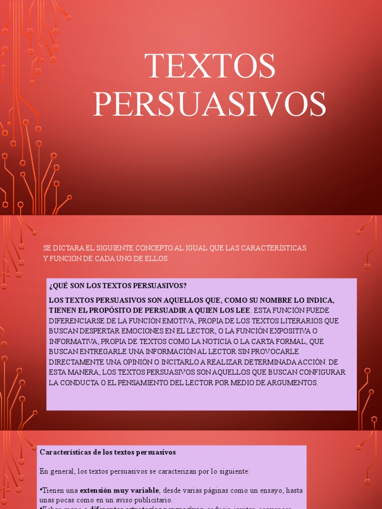 Textos Persuasivos | PDF | Publicidad | Pensamiento