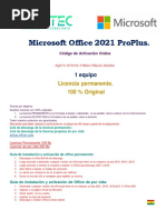 Claves de Office 2021 | PDF | Microsoft Office | Microsoft