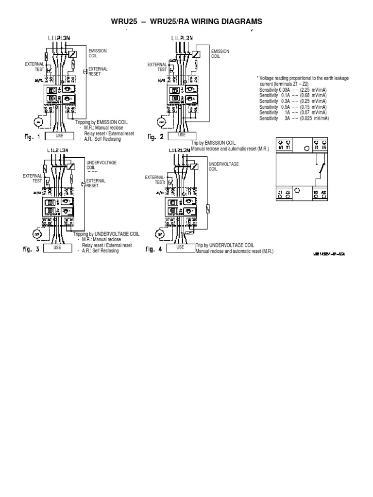 WRU25 Family ELR Data Sheet | PDF | Relay | Power Supply