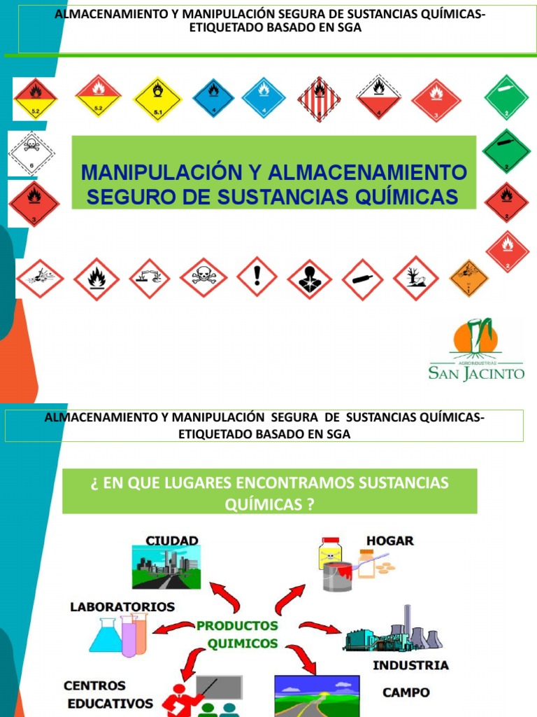 Almacenamiento de Productos Quimicos | PDF | Materiales | Ciencias fisicas Almacenamiento de Productos Quimicos | PDF | Materiales | Ciencias fisicas