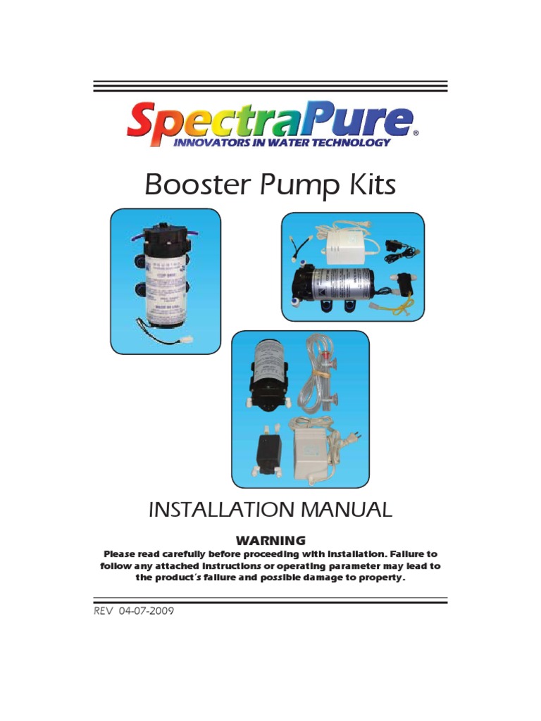 Booster Pumps | Pump | Valve