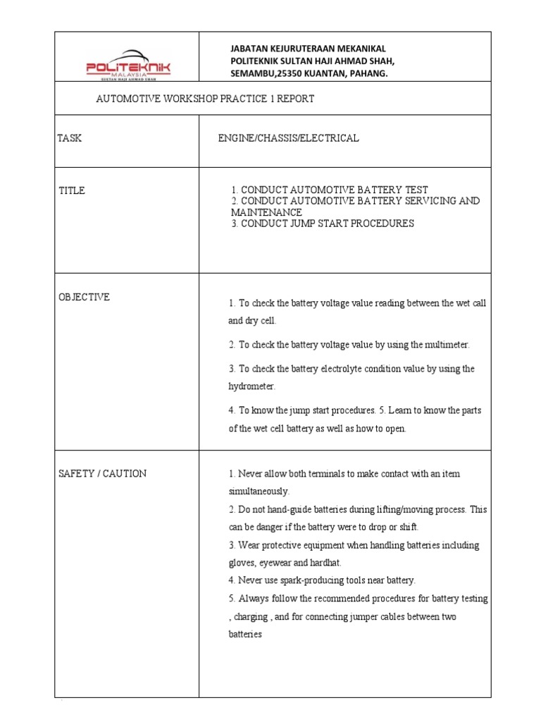 Format Report Elektrik Week 1 | PDF | Electrical Engineering | Metrology