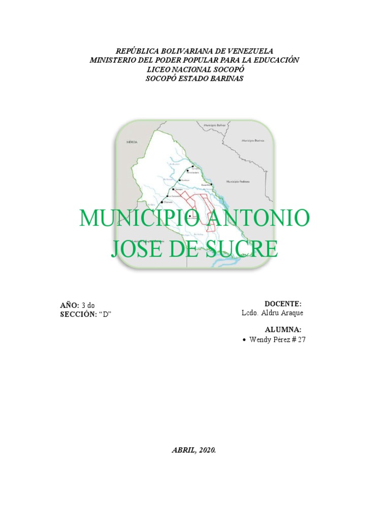 Socopó: Historia y Cultura del Municipio | PDF