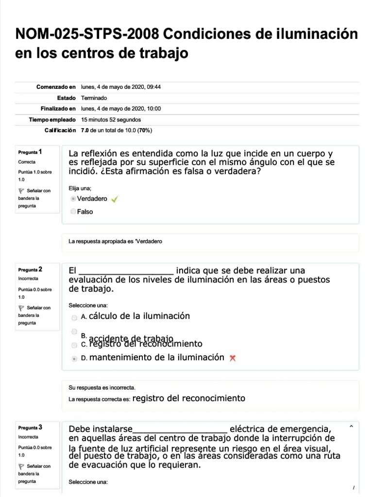 PDF Nom 025 Stps 2008 Condiciones de Iluminacion en Los Centros de ...