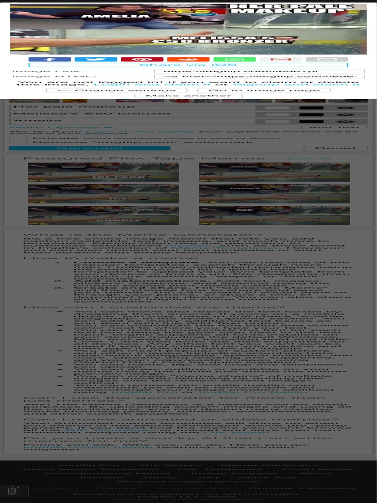 Flex Tape Meme Generator Tool | PDF | Software Development | Internet