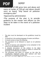 SOPEP Oil Spill Equipment Inventory | PDF