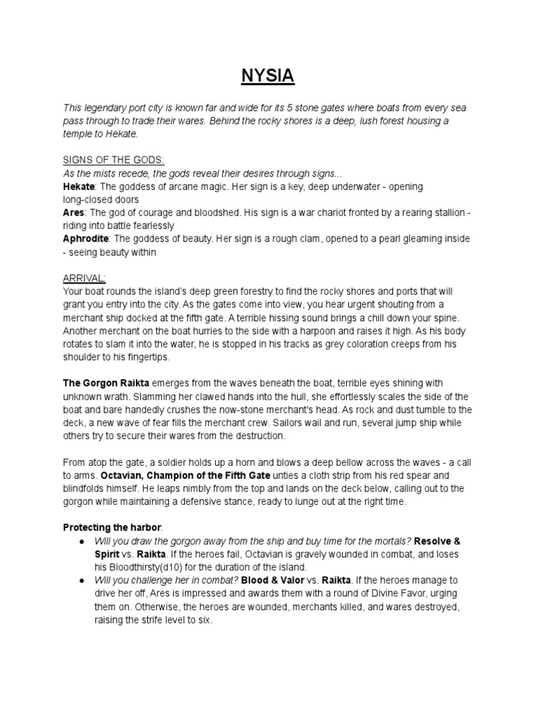 Nysia | PDF