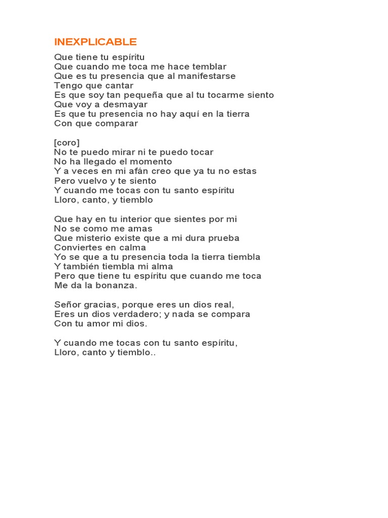 Inexplicable | PDF