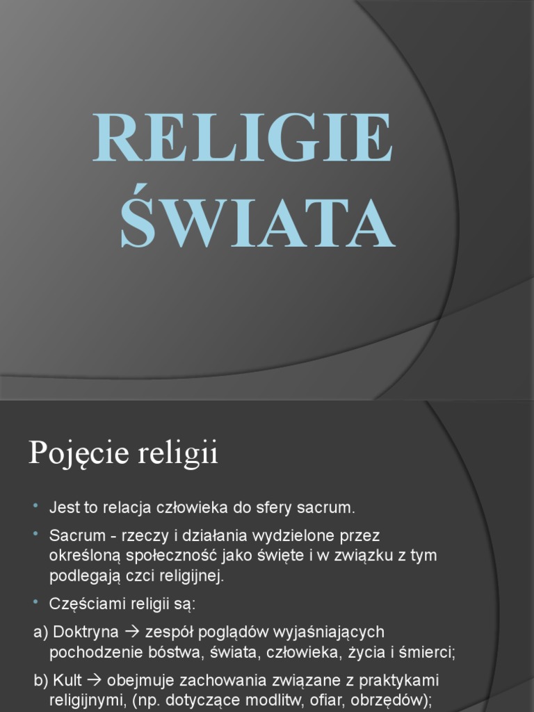Religie Swiata | PDF
