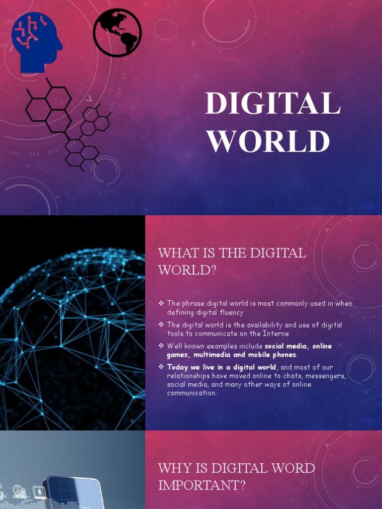 Digital World | PDF | Media (Communication) | Social Media