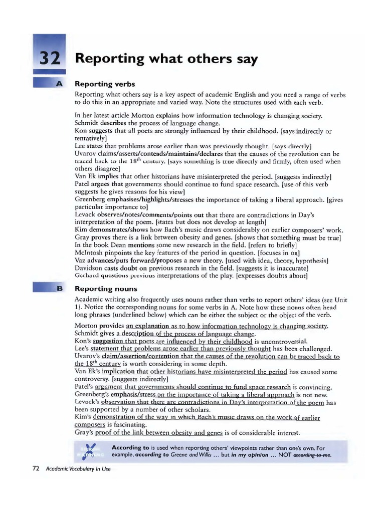 Academic Vocab in Use Units 32-36 | PDF