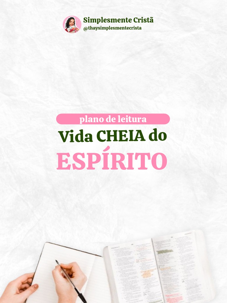 Vida no Espírito: Guia Devocional | PDF | Jesus | Espírito Santo (religião)
