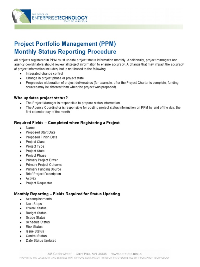 Best Monthly Management Report Template | PDF | Verb