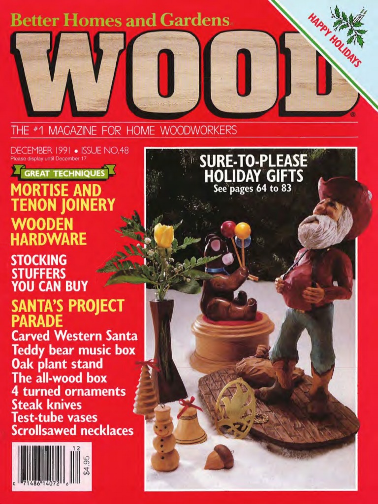 Wood Magazine 048 1991 Text | PDF | Wood | Woodworking