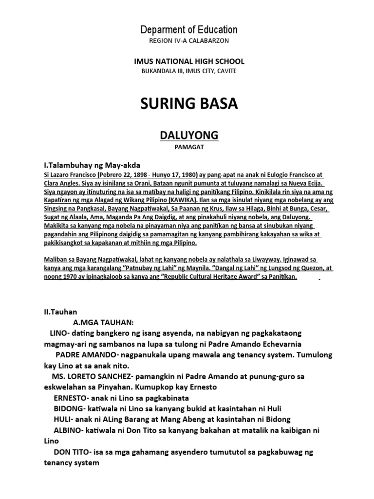Suring Basa | PDF