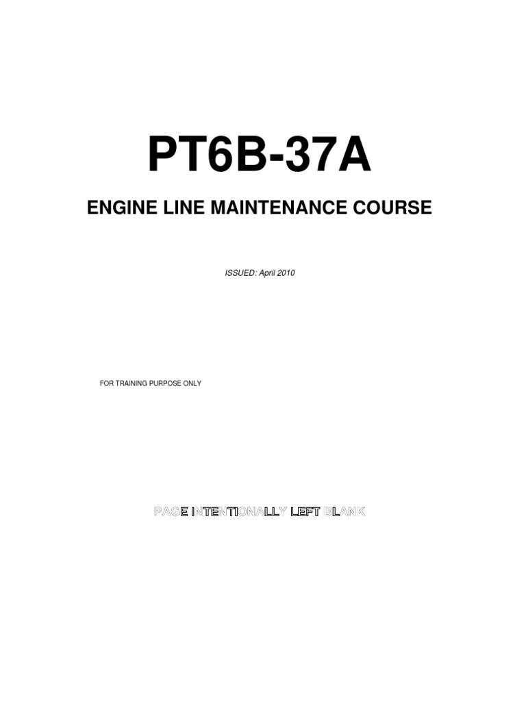 A119 Pwpt6 Eng Ser A01 Pt6b Ser | PDF | Bearing (Mechanical) | Turbine