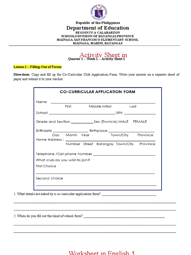 Q1-W1-W9-English 5 | PDF | Verb | Adjective