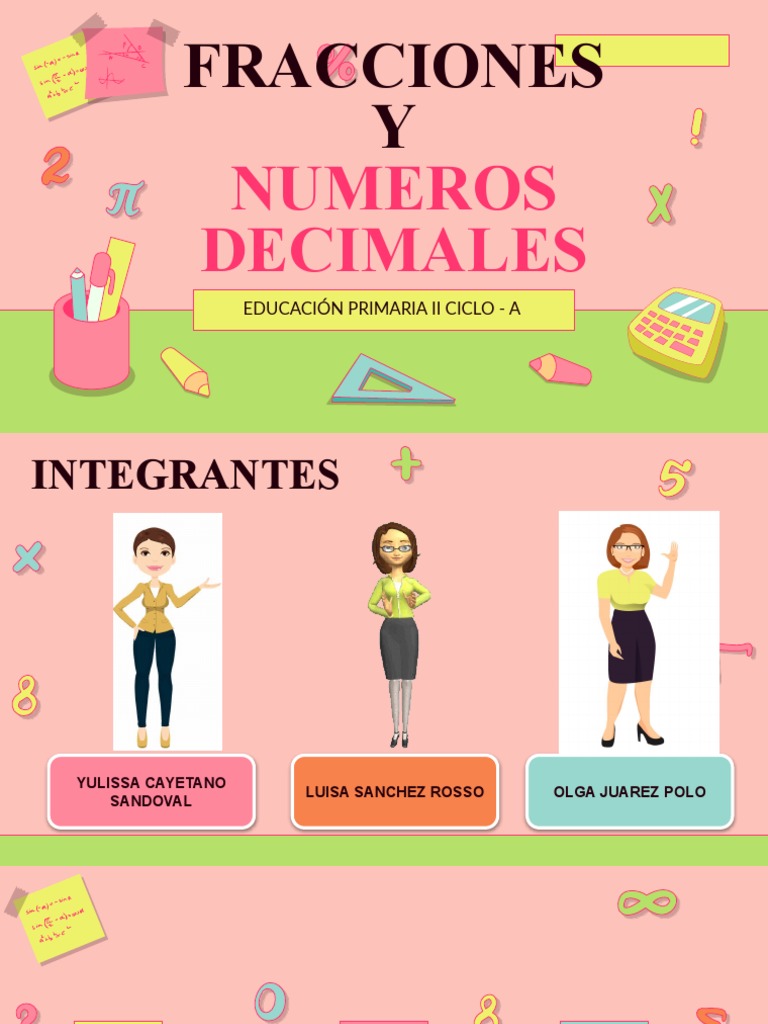 Matematica Exposicion | PDF | Números | Decimal