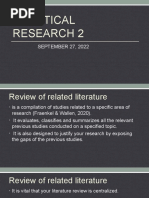 Guide To RRL | PDF | Apa Style | Citation