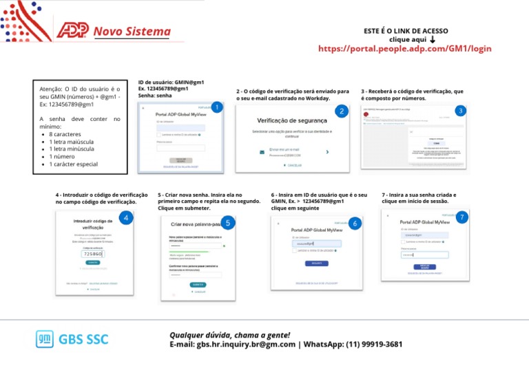 Passo A Passo ADP Novo Sistema | PDF