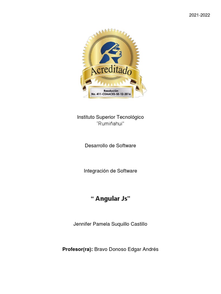 Características de Angular JS | PDF | Js angular | Script Java