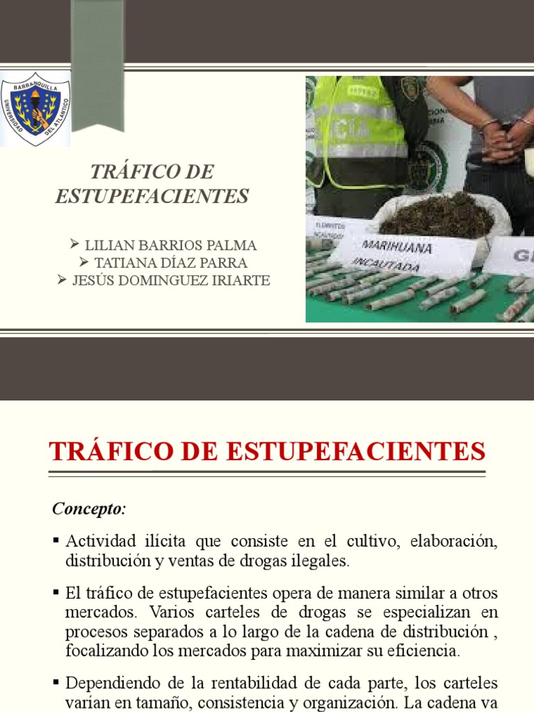 Dosis Personal y Tráfico de Estupefacientes | PDF | Comercio ilegal de ...