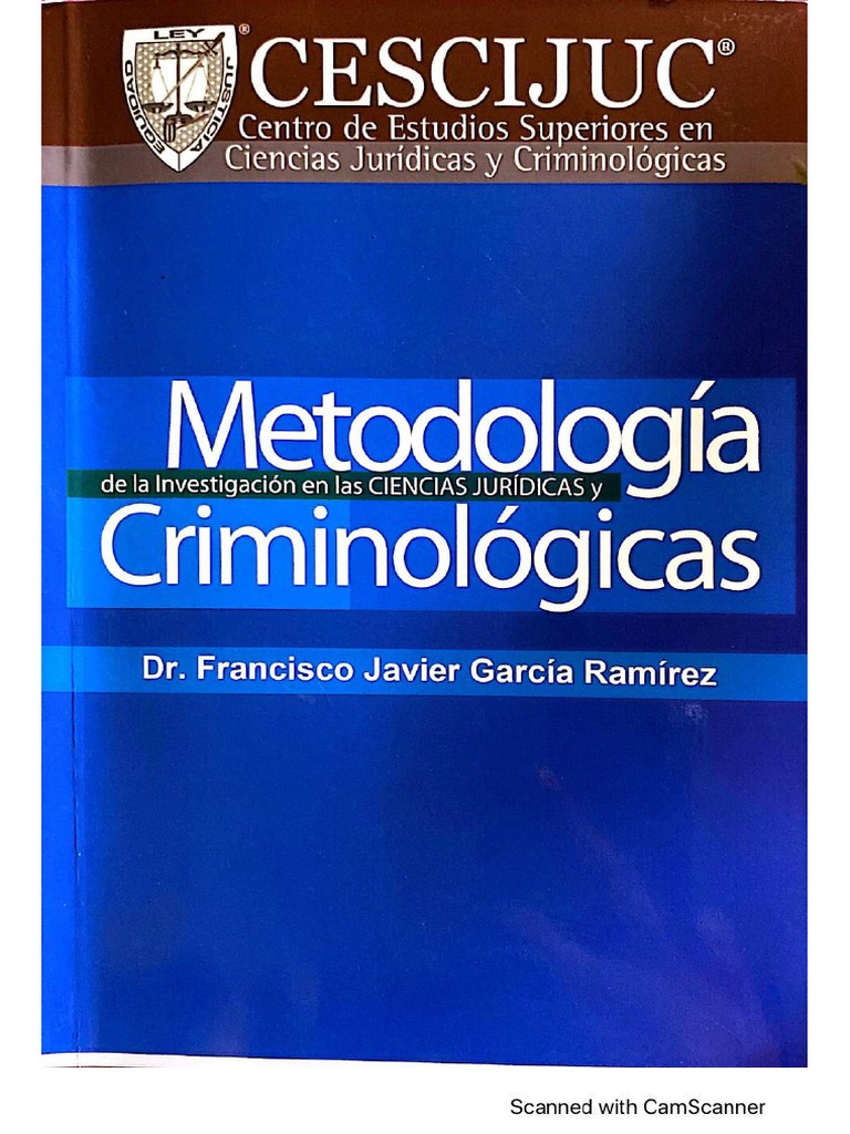Libro-Metodologia de La Inv-Garcia F-CESCIJUC | PDF