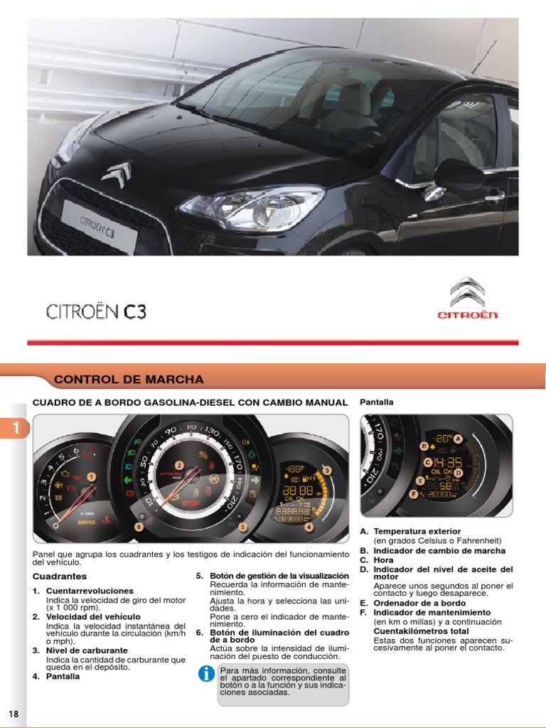 Citroen c3 2010 | PDF | Tecnología de vehículos | Bienes manufacturados